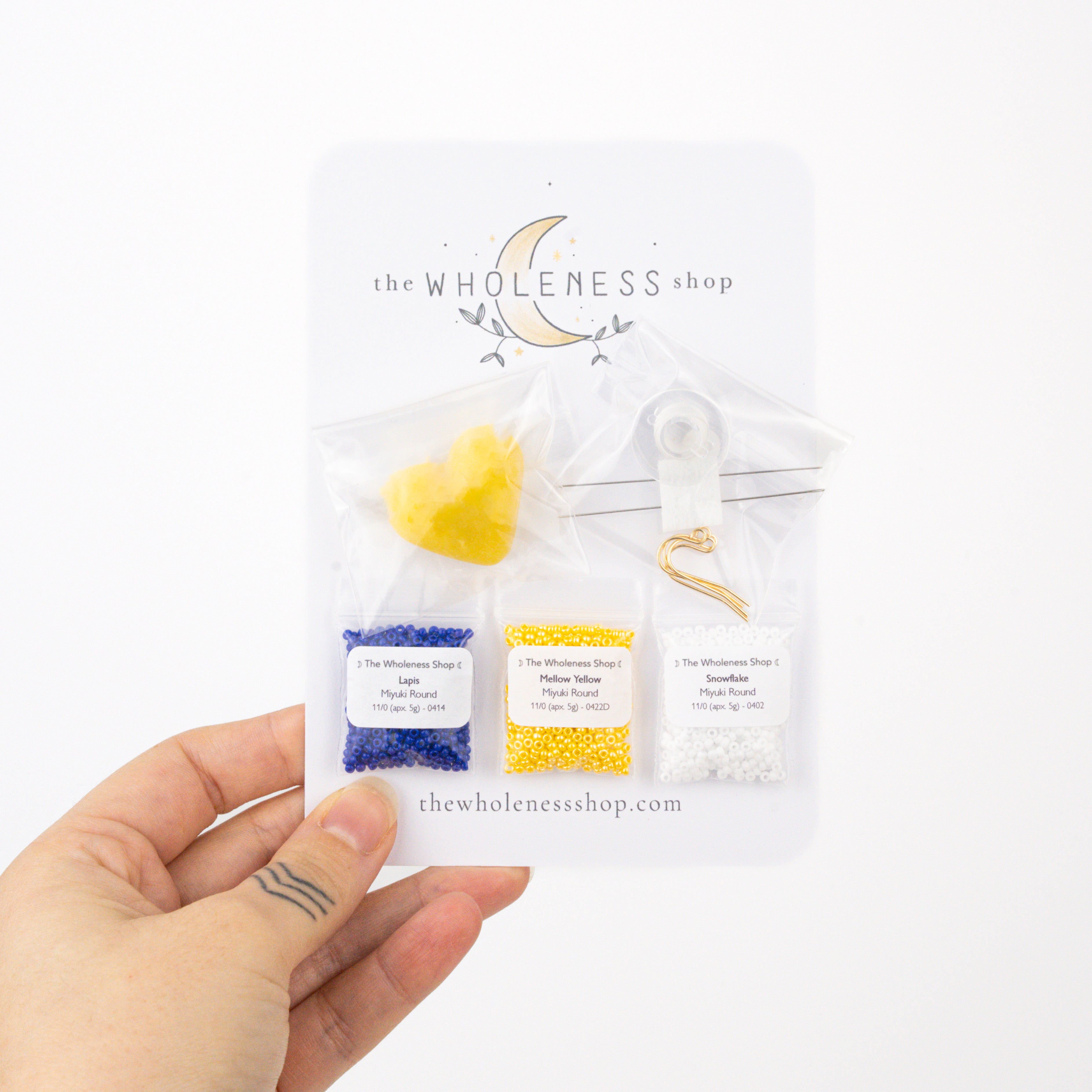 Ritual Beading Kit | Miyuki Seed Beads | 5g of 3 Bead Colors + FREE Pa ...