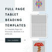 BUNDLE Full Page Beading Templates for Tablet – The Wholeness Shop